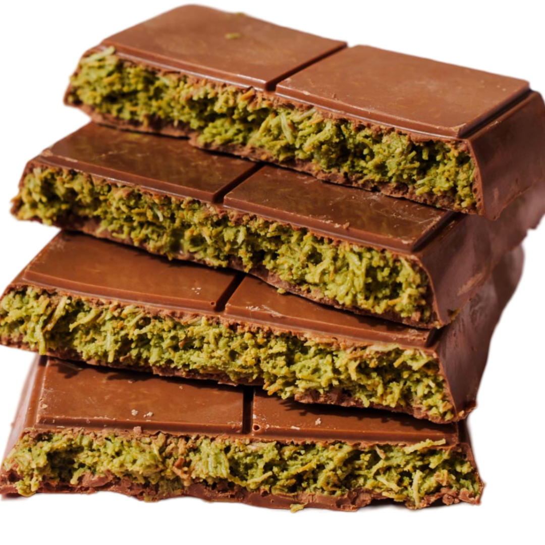 VEGAN DUBAI CHOCOLATE BAR – Coco Luv Cookies